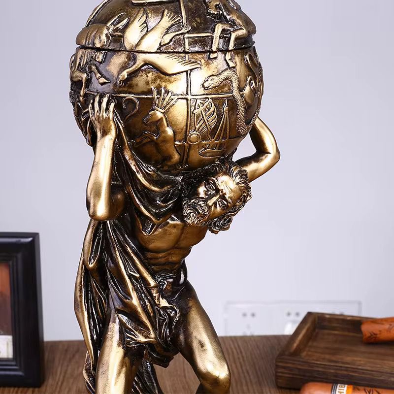 Ancient Greek Atlas Statue – Elegant Households KE