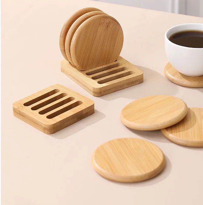 Bamboo Coasters – Elegant Households KE