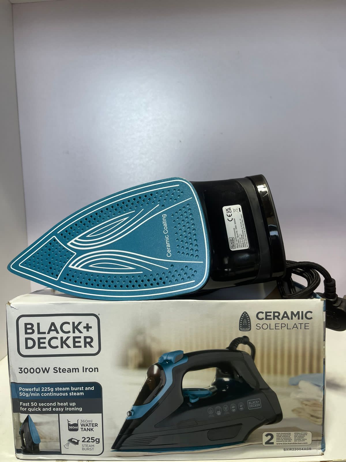 Black + Decker Electric Iron Box – Elegant Households KE