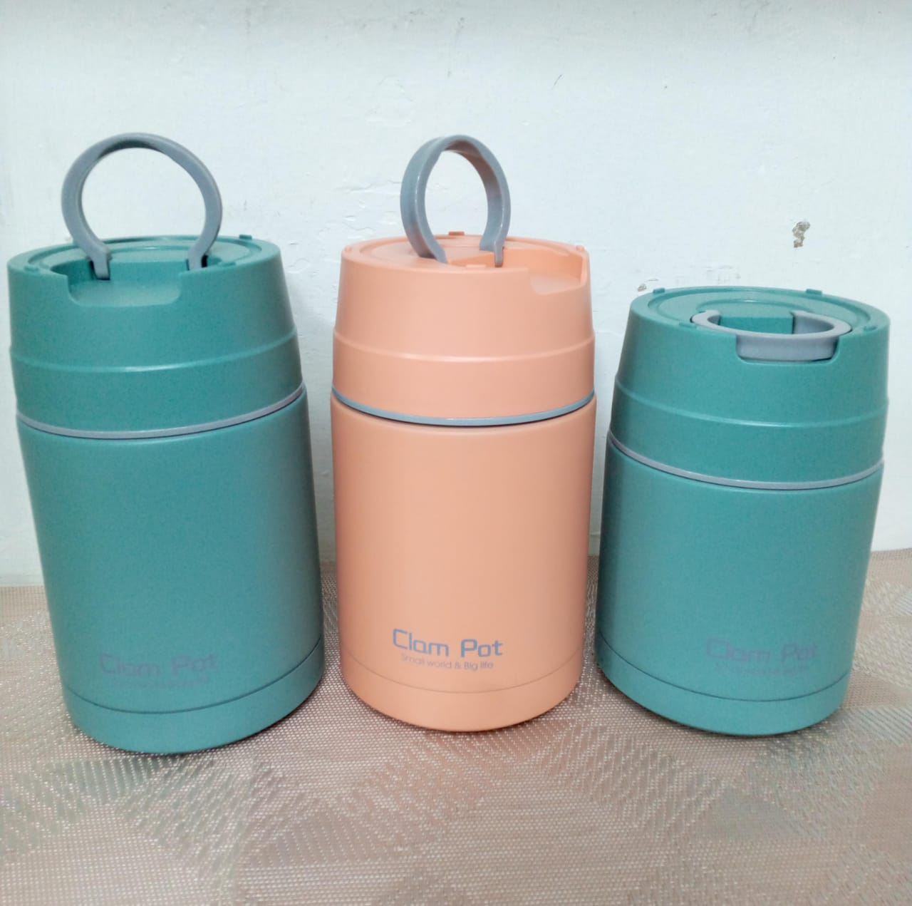 Food Flask - Generic Clap Pot Stainless Steel Thermal Flask – Elegant ...