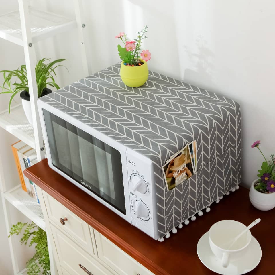 Microwave dust cover – Elegant Households KE