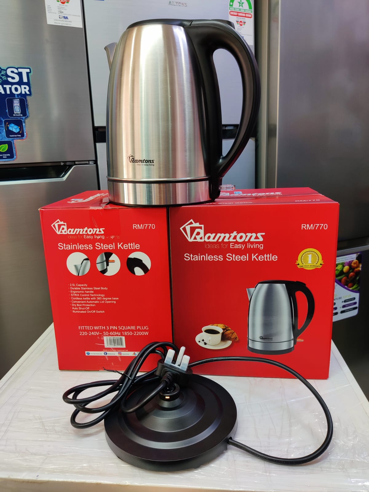 Ramtons Electric Kettle – Elegant Households KE